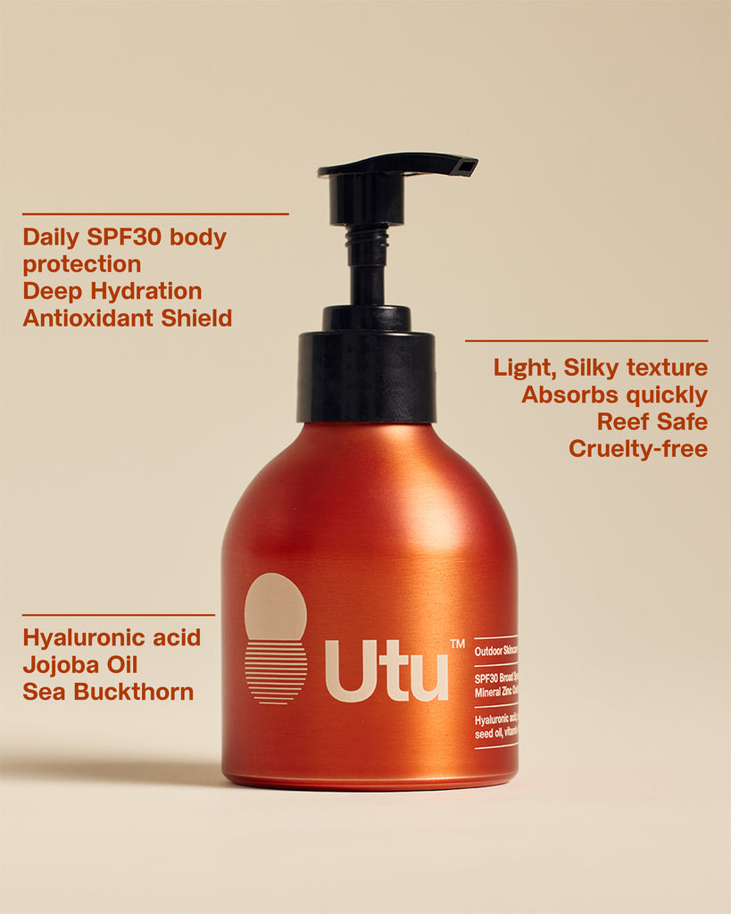 Utu: Advanced SPF Outdoor Skincare and sunscreen for all-day, all-year